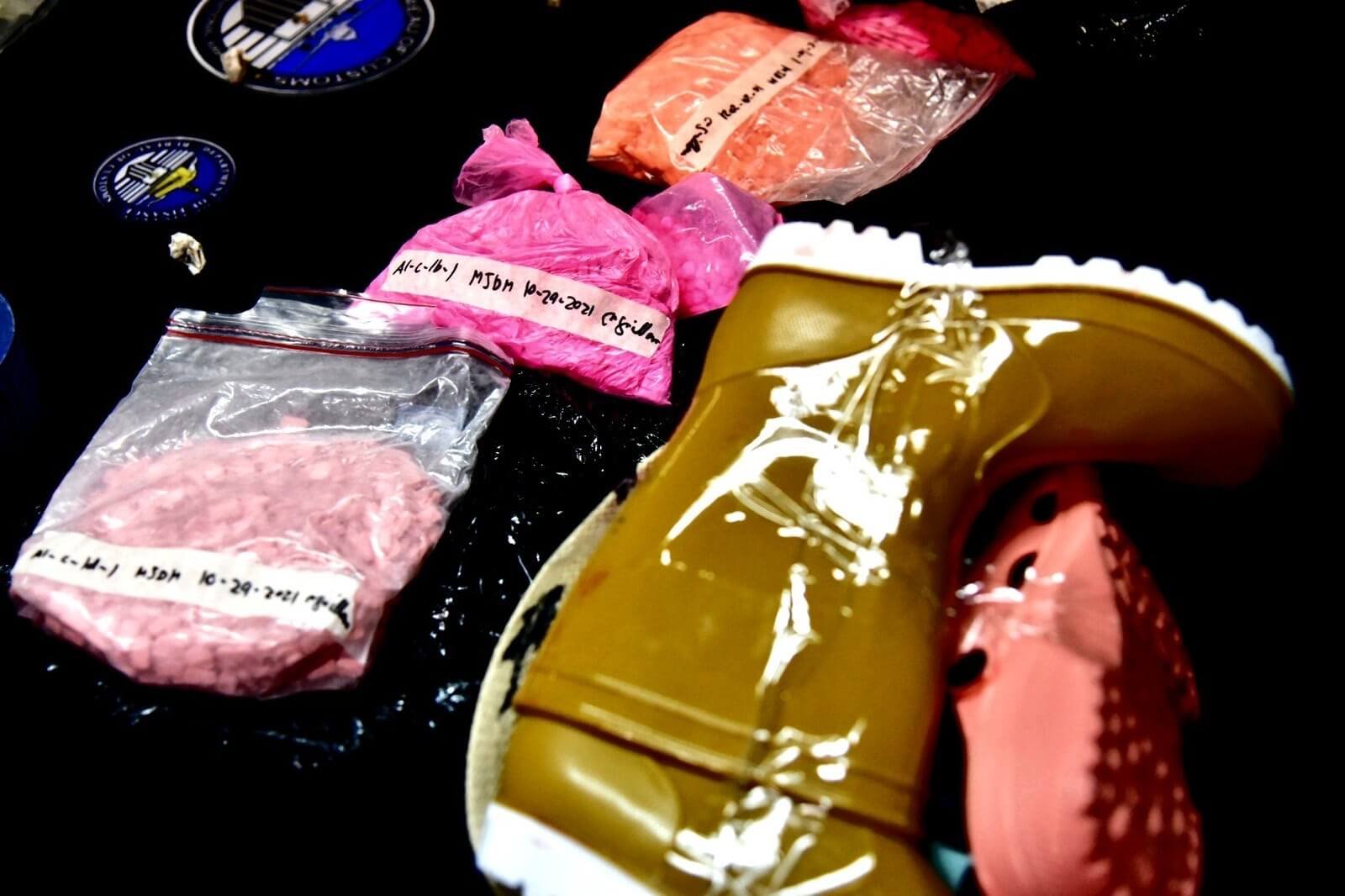 Package from the Netherlands yields P8.6-M party drugs