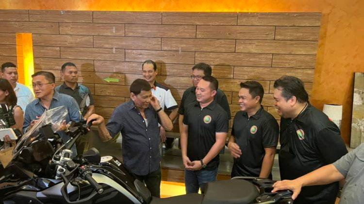 Duterte to auction his fave bike