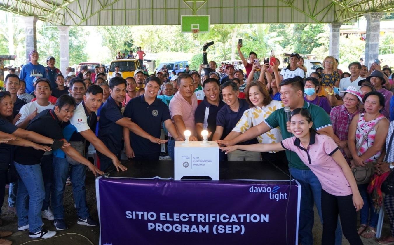 Davao Light Illuminates Lives: 300 Households in Barangay Malabog ...