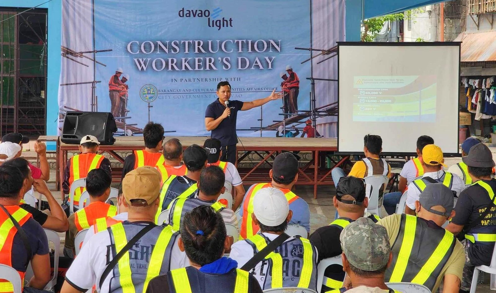 Davao Light heightens electrical safety awareness through Construction ...