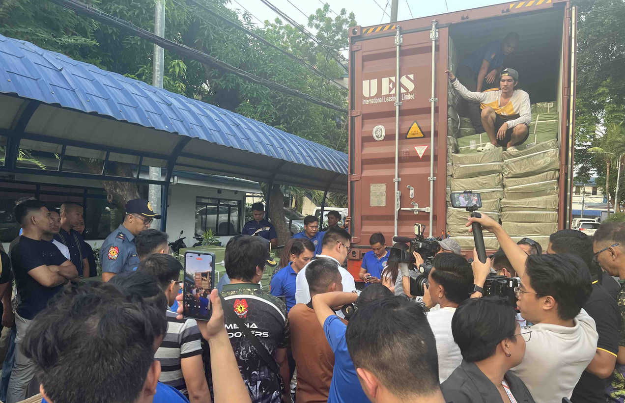 CIDG seizes four container vans of alleged smuggled goods