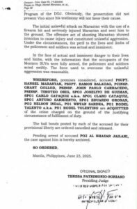 Colonel Hansel Marantan acquitted, reassigned to key PNP peace post ...