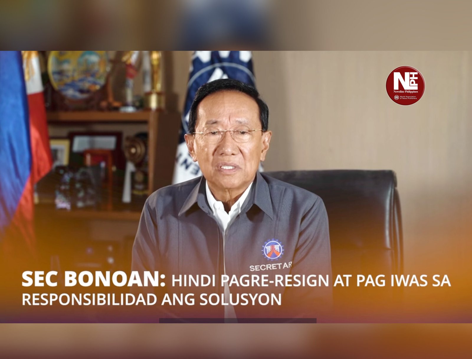 DPWH Chief Bonoan rejects calls to resign amid flood control project ...