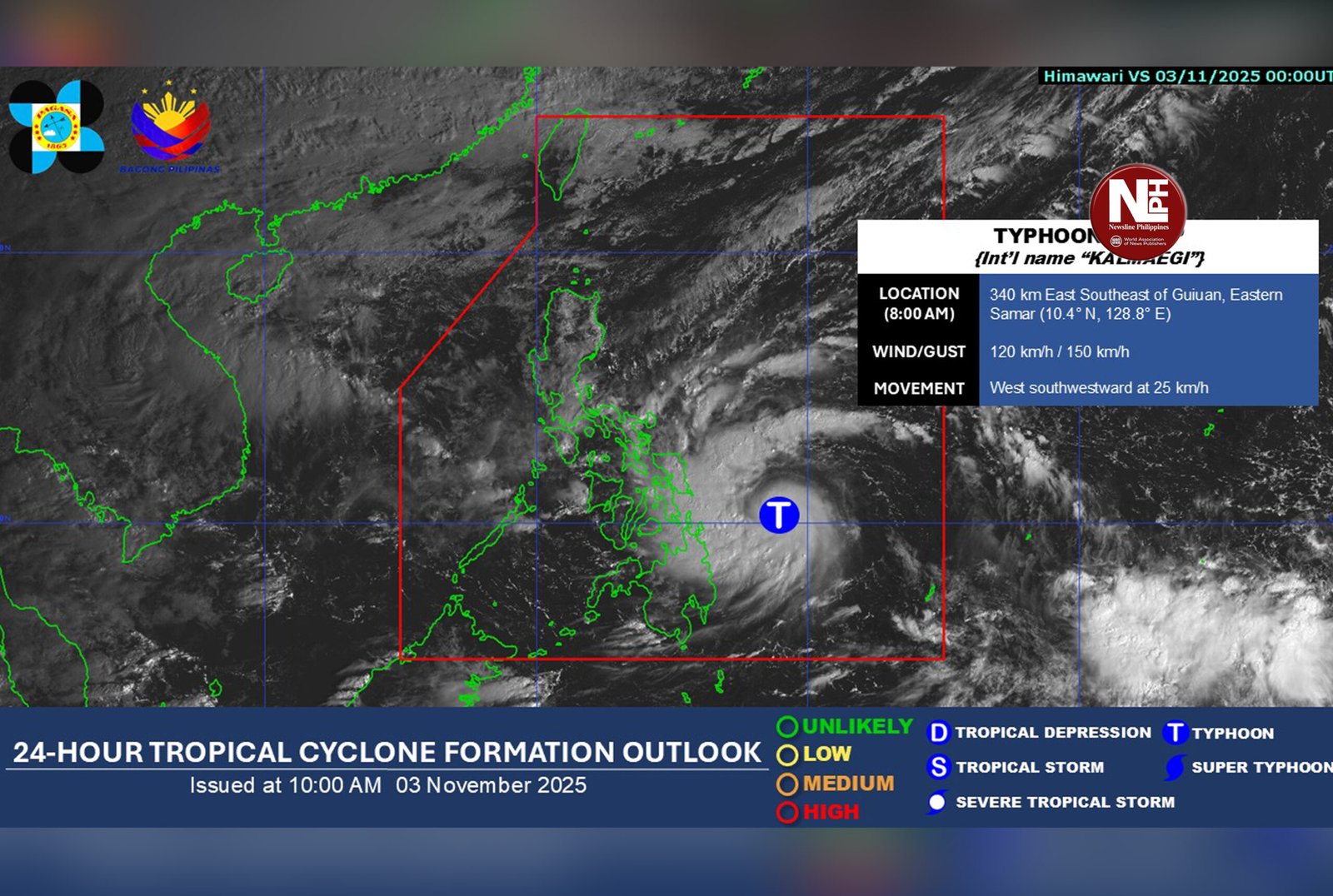 Typhoon ‘Tino’ puts Caraga, Northern Mindanao on high alert