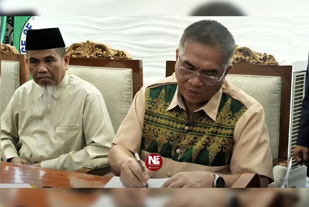 BARMM chief signs redistricting law ahead of parliamentary polls